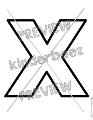 Letter X Craft, Alphabet Craft, Xx is for X-ray, X-ray Craft, Bones ...