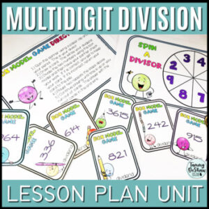 Multi-Digit Division Guided Math Workshop Lesson Plan Unit | Made By ...