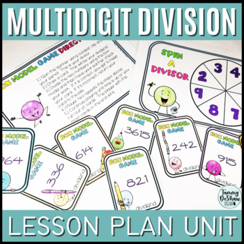 Multi-Digit Division Guided Math Workshop Lesson Plan Unit | Made By ...
