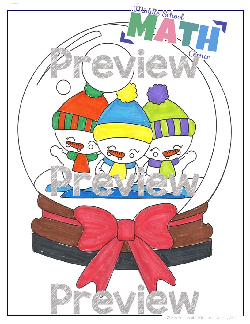 Christmas and Winter Solving One Step, Two Step, and Multi-Step ...