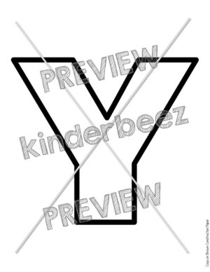 Letter Y Craft, Alphabet Craft, Yy is for Yak, Yak Craft | Made By Teachers
