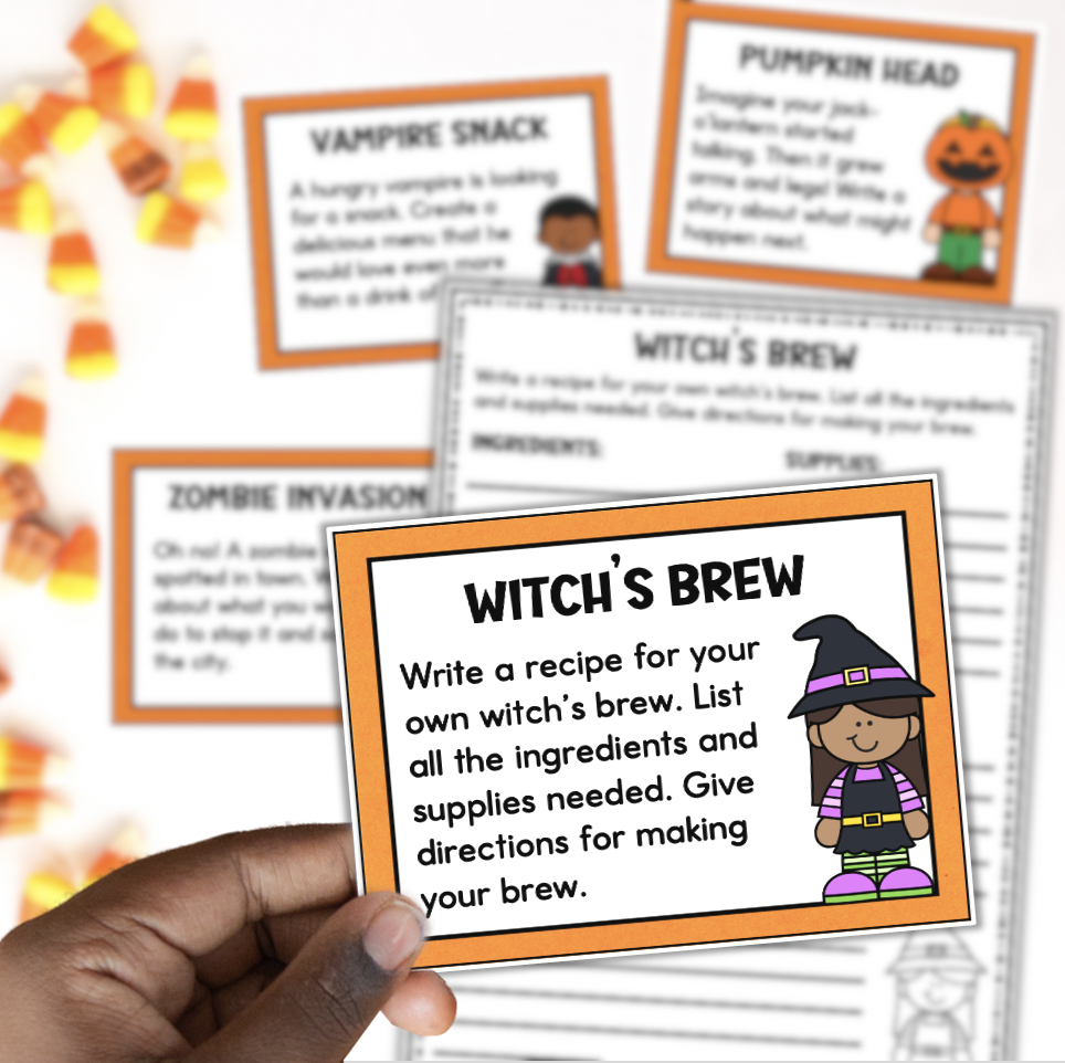 Christmas Thanksgiving Halloween Writing Prompts BUNDLE | Made By Teachers