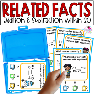Addition and Subtraction - Math Facts - Winter Math | Made By Teachers