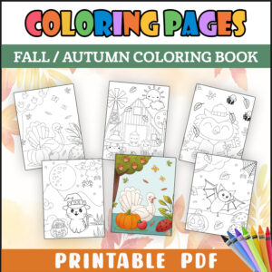 PDF Thanksgiving and Fall Coloring Pages For Kids | Made By Teachers