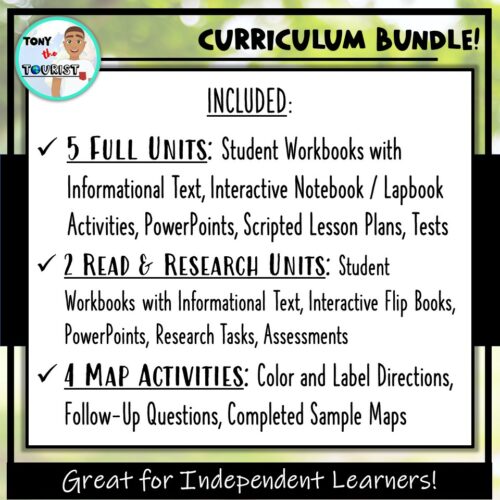 Social Studies Curriculum Bundle! No-Prep & Google Compatible | Made By ...