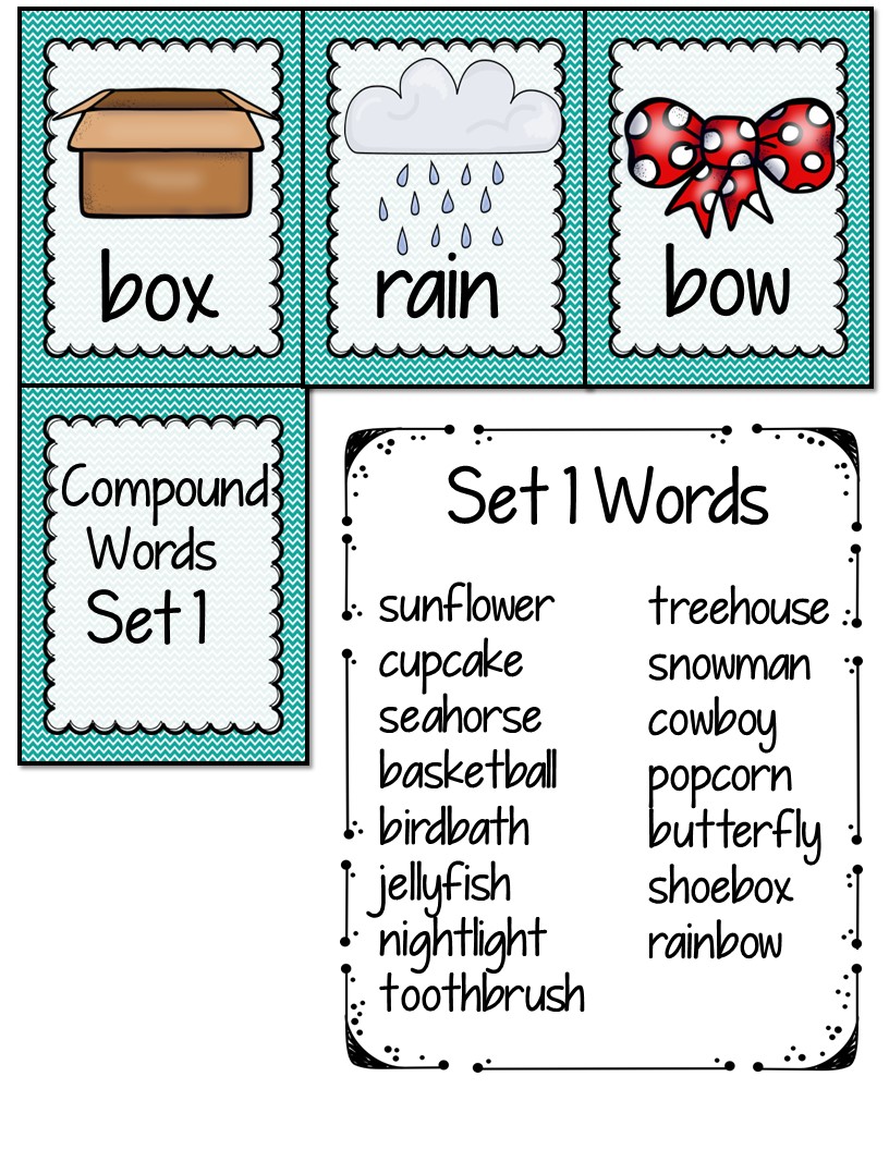 GO FISH {Compound Words} - Made By Teachers