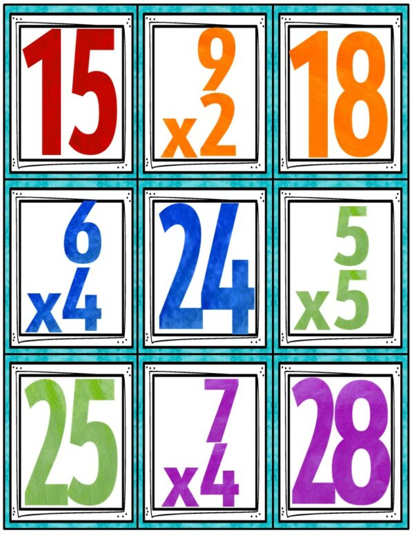 GO FISH {Multiplication Facts} - Made By Teachers