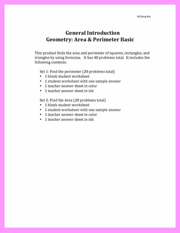 Christmas Color by Code: Area and Perimeter: Christmas Tree Basic ...