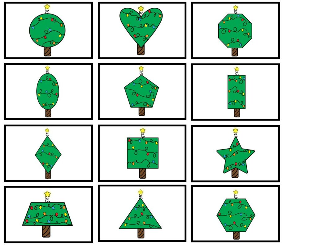 Sorting Shapes | Christmas Sorting Game | Made By Teachers