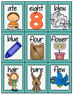 GO FISH {Homophones and Rhyming Words} | Made By Teachers