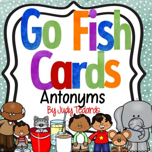 GO FISH {Antonyms} | Made By Teachers