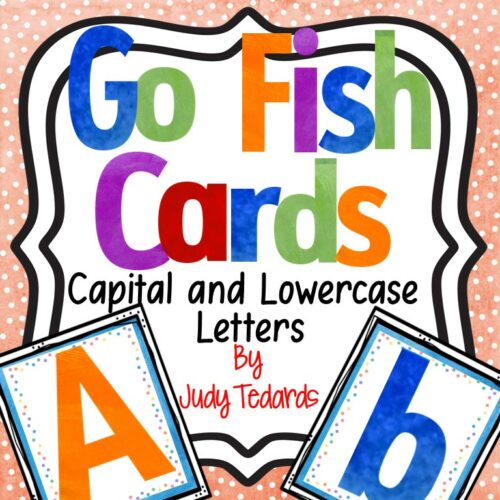 GO FISH {Capital and Lowercase Letters} | Made By Teachers