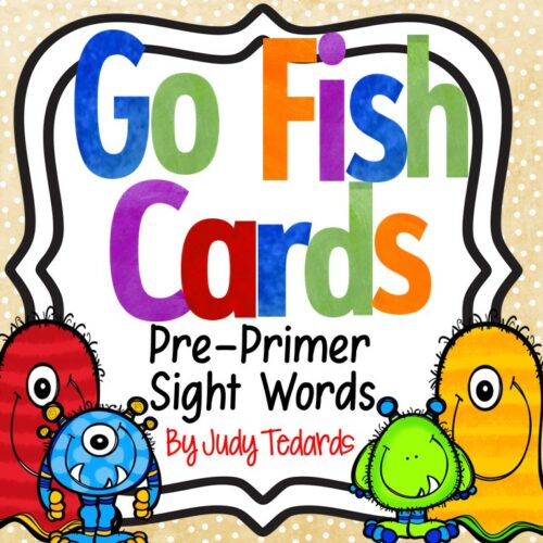GO FISH {Pre-Primer Words} | Made By Teachers