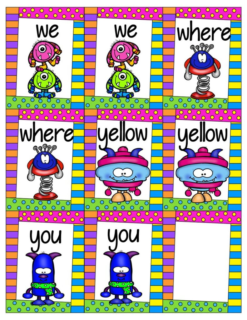 GO FISH {Pre-Primer Words} | Made By Teachers