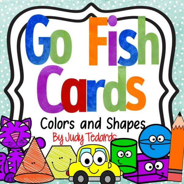 GO FISH {Colors and Shapes} - Made By Teachers