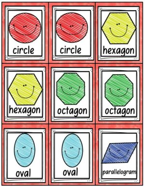 GO FISH {Colors and Shapes} | Made By Teachers