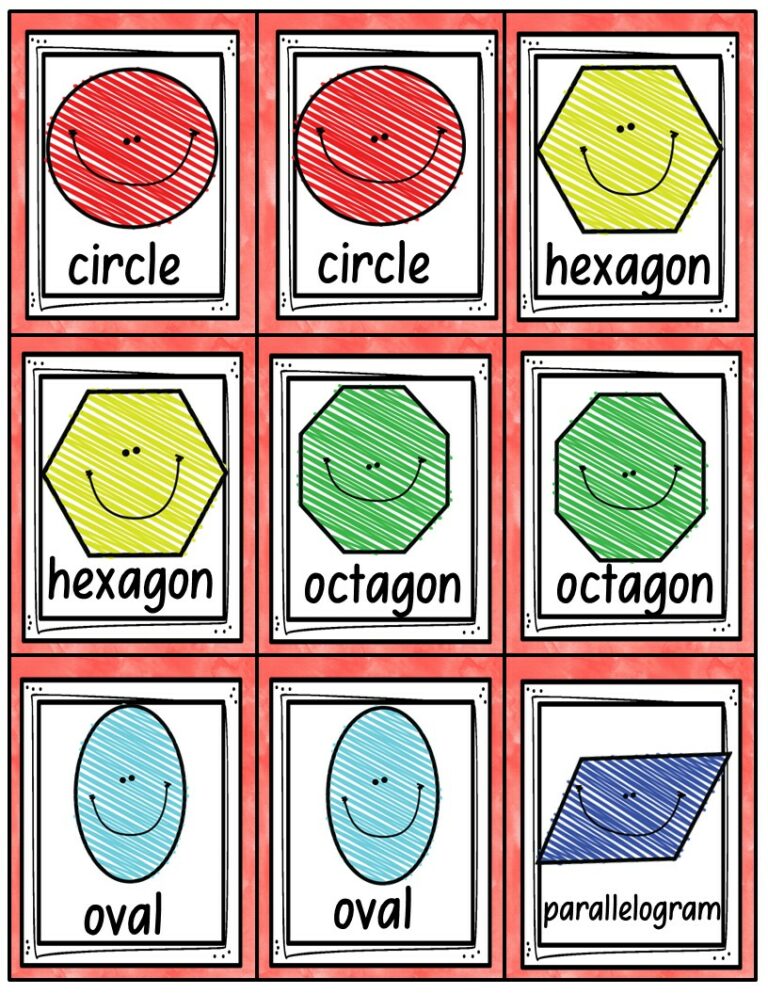 GO FISH {Colors and Shapes} | Made By Teachers
