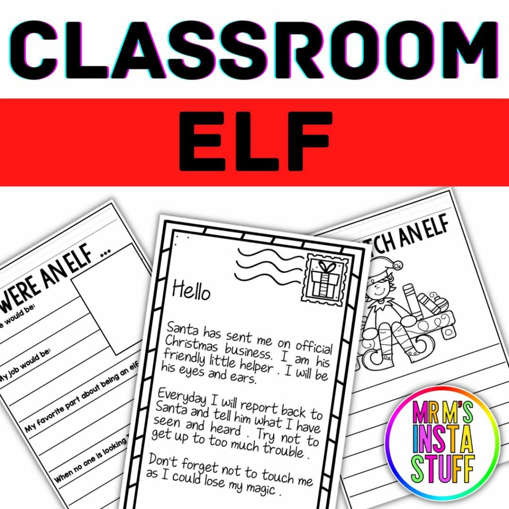 Classroom Elf Classroom Activities - Made By Teachers