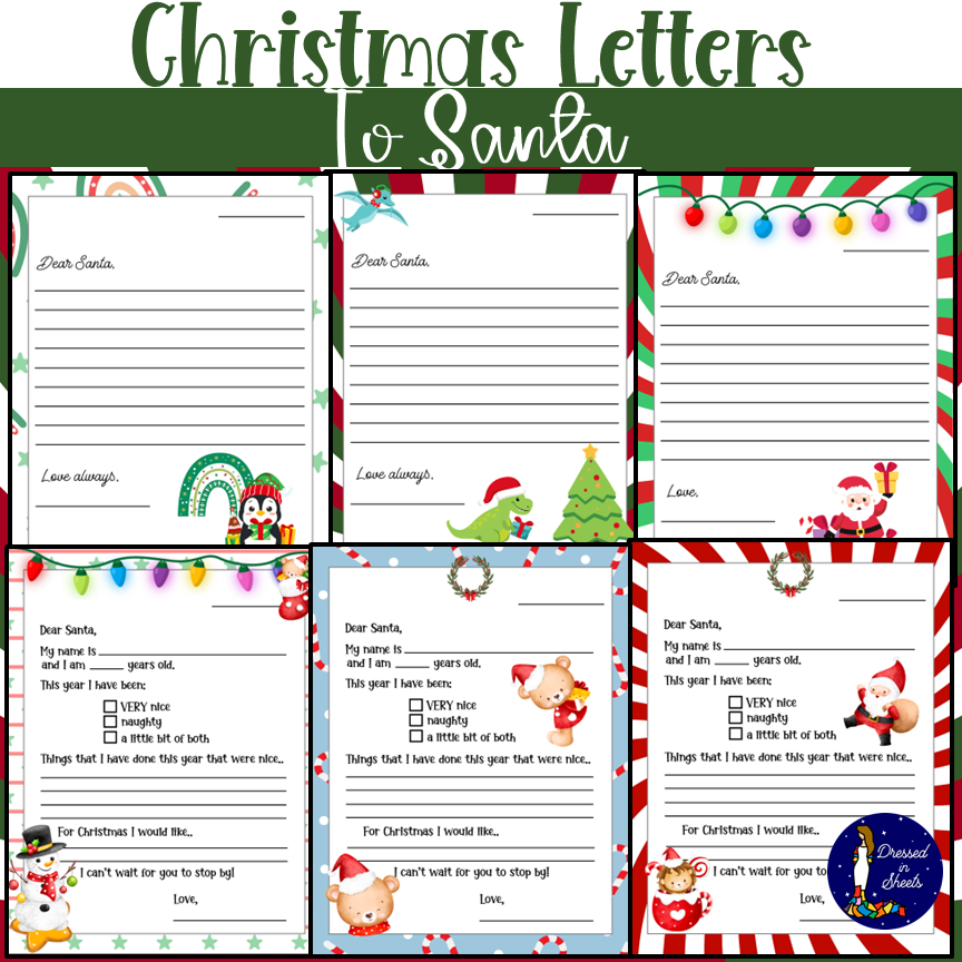 Christmas Letters to Santa | Made By Teachers