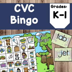 CVC Word Fluency Games | Made By Teachers