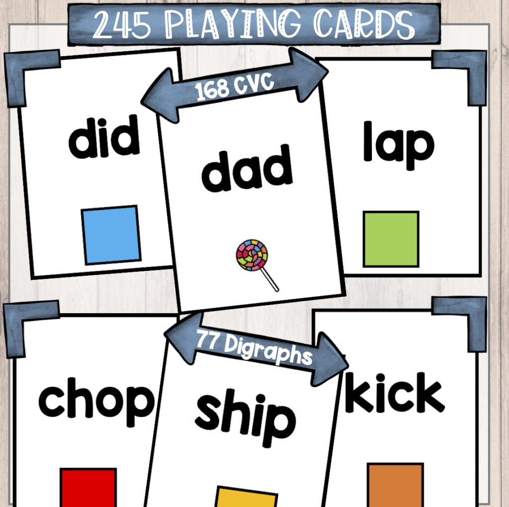 Gingerbread Land CVC Decodable Game | Made By Teachers