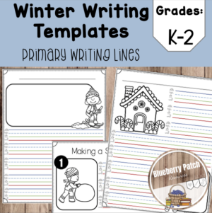 Winter Primary Writing Paper | Made By Teachers