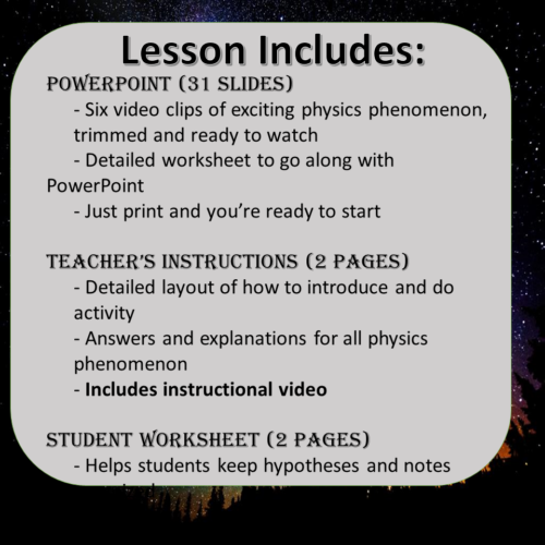First Day of Physics Activity - Interact, Discuss, and Learn ...