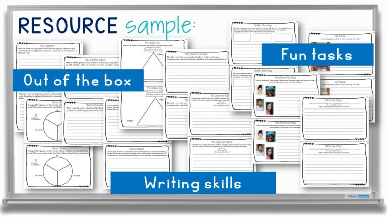 Warm Up Activities For Middle School: 50 Days of Creative Writing Bell ...