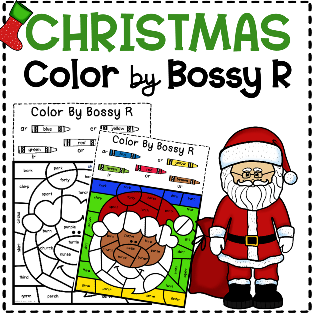 Christmas Activities Color by Bossy R | Made By Teachers