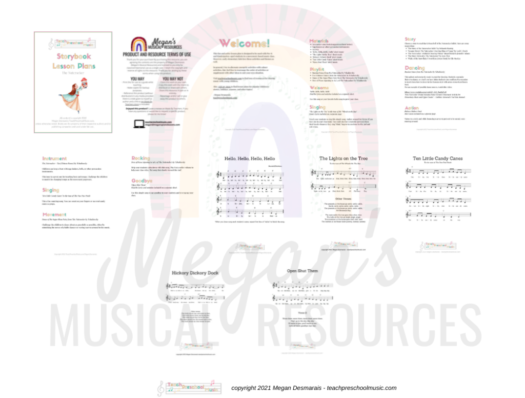 Preschool Music Lesson Plan | The Nutcracker | Music and Movement ...