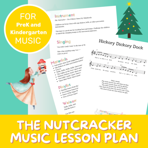 Preschool Music Lesson Plan | The Nutcracker | Music and Movement ...