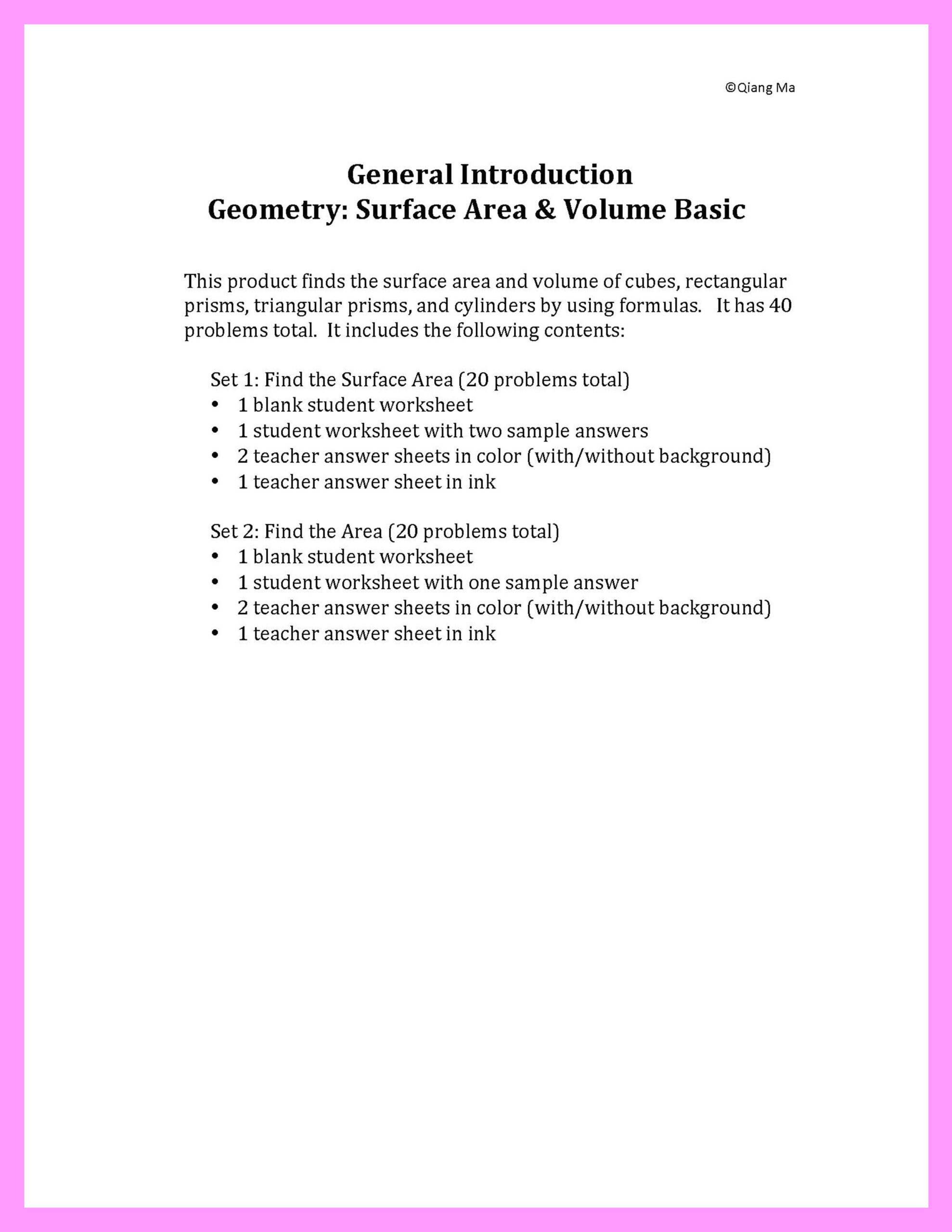 Halloween Color by Code: Surface Area and Volume Basic: Pumpkin | Made ...