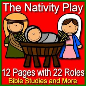 Nativity Play Readers Theater 22 Roles - The Christmas Story Bible Play ...