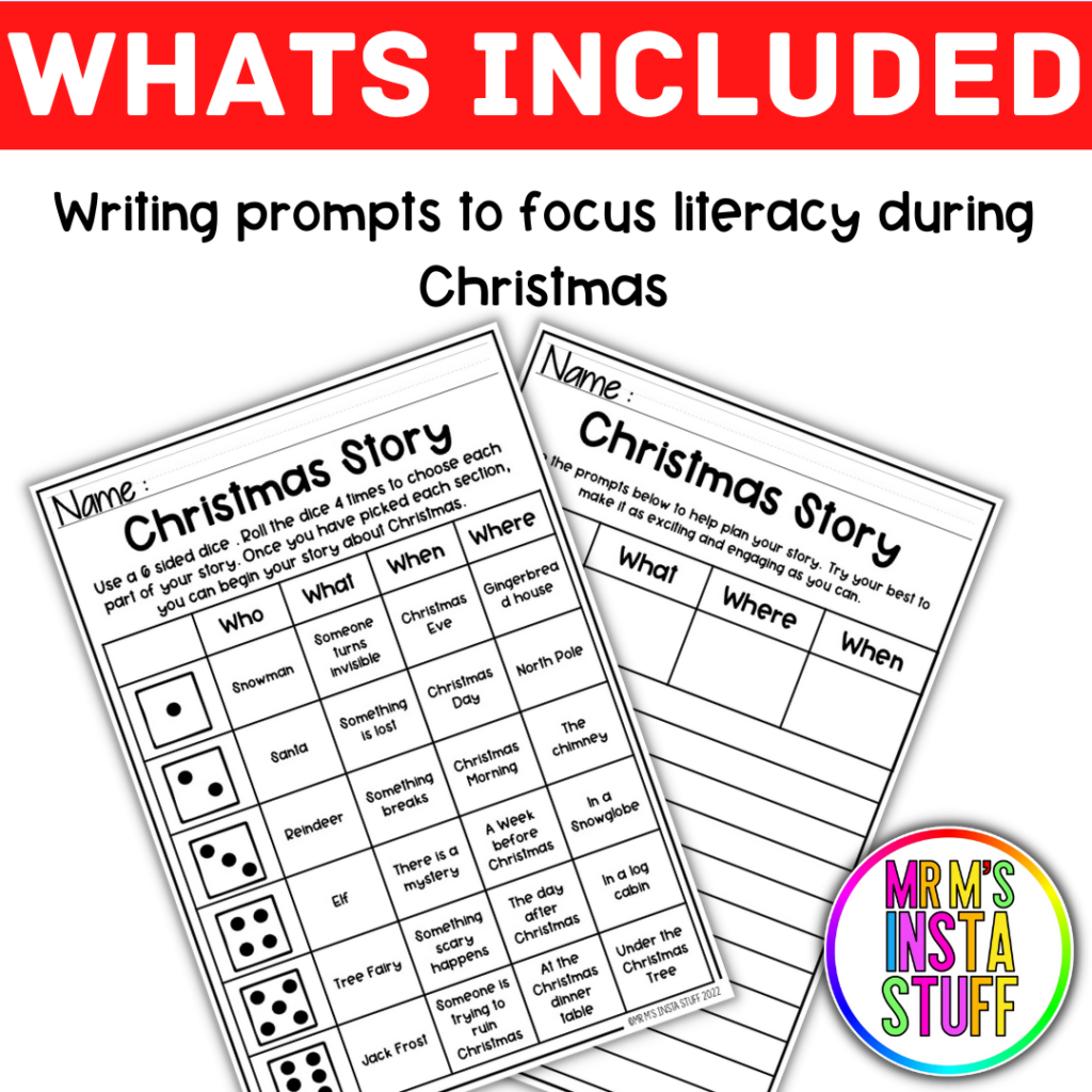 Christmas Writing Prompts and Printables | Made By Teachers