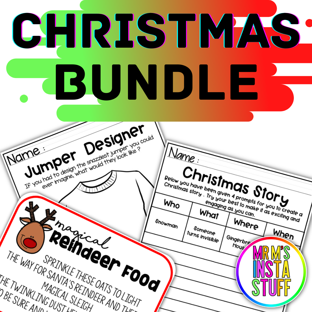 Christmas Bundle Made By Teachers
