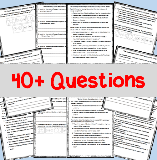 Nonfiction Text Structures: 12 Passages & 40+ Questions! | Made By Teachers