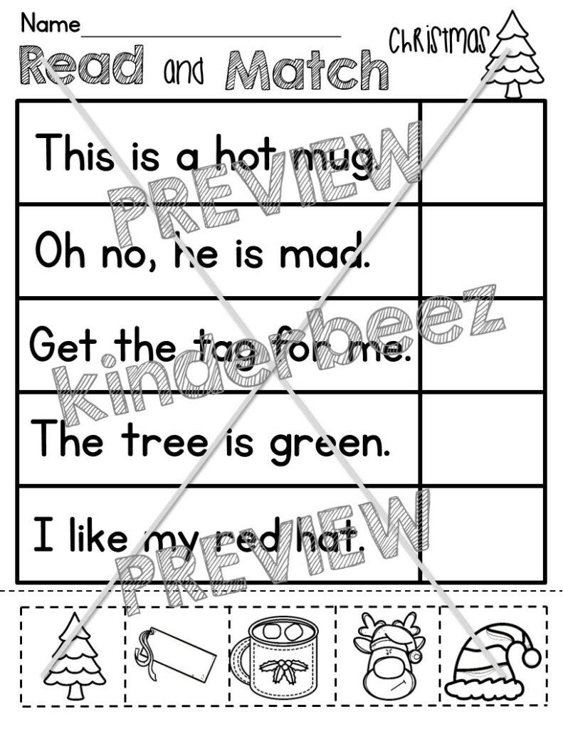 Nativity Worksheet Bundle, Kindergarten and First Grade Christmas ...