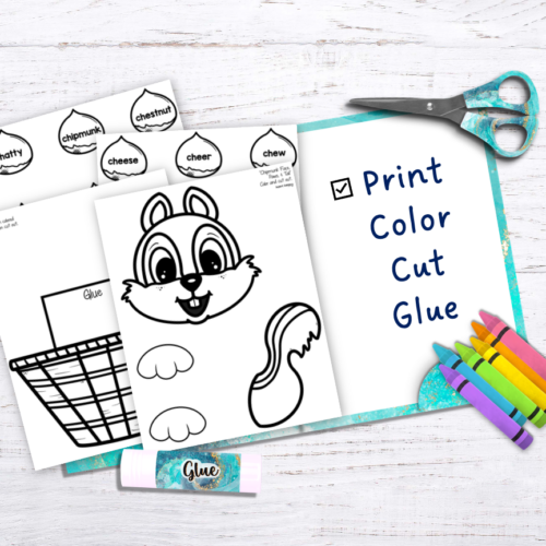 CH Digraph Craft | Chatty Chipmunk's Chestnuts | Made By Teachers