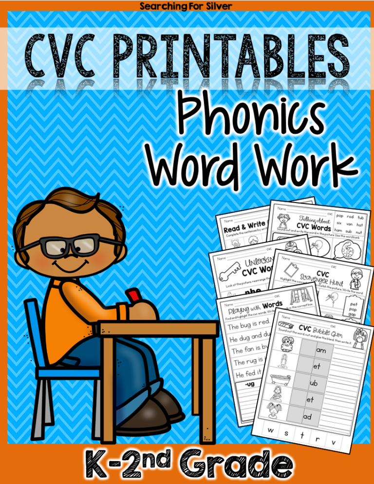 CVC Phonics Word Work NO-PREP! - Made By Teachers