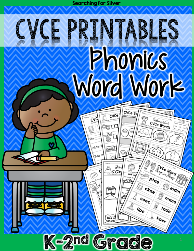 CVCe Phonics Word Work NO-PREP! | Made By Teachers
