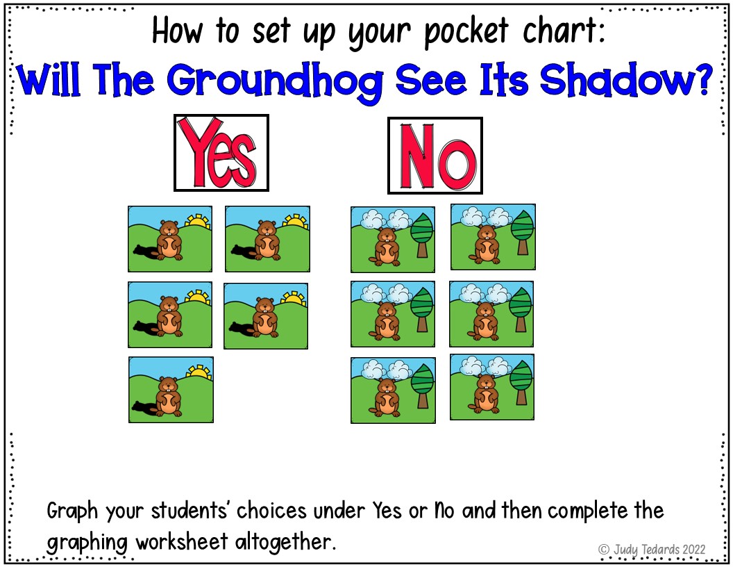 Mr. Groundhog {Pocket Chart Activities} | Made By Teachers