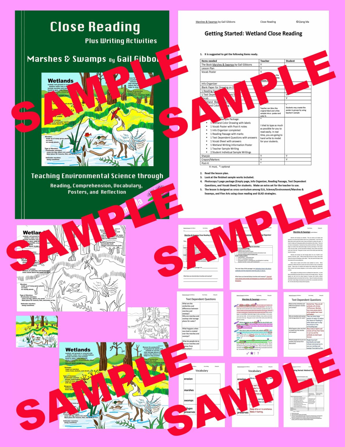 Close Reading: Environment Unit | Made By Teachers
