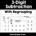 3-Digit Subtraction with Regrouping Worksheets - Made By Teachers
