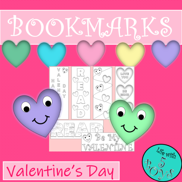 Valentine's Day Bookmarks | Made By Teachers