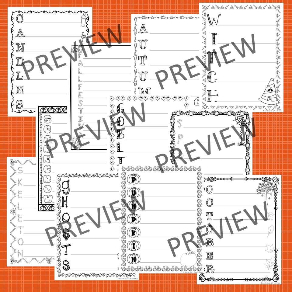 Halloween Acrostic Poems | Made By Teachers