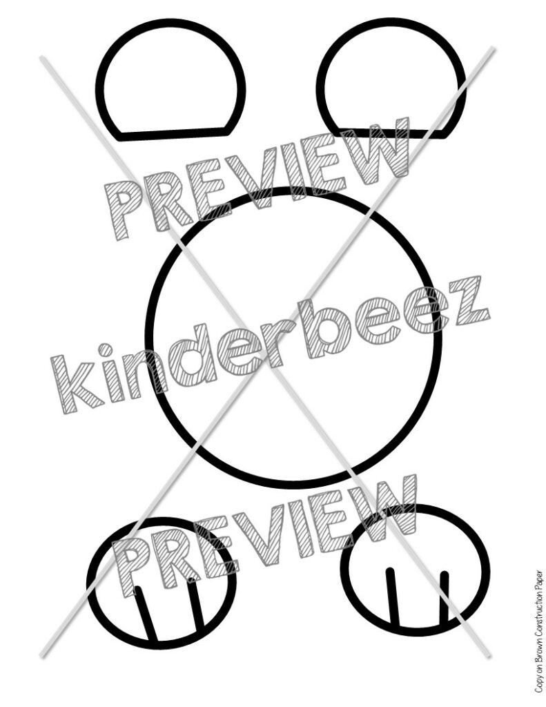 Hibernation Craft, Hibernating Bear Craft, Winter Bear Craft | Made By ...