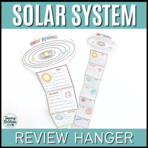 Solar System Activity Mobile Hanger Planets Activity | Made By Teachers