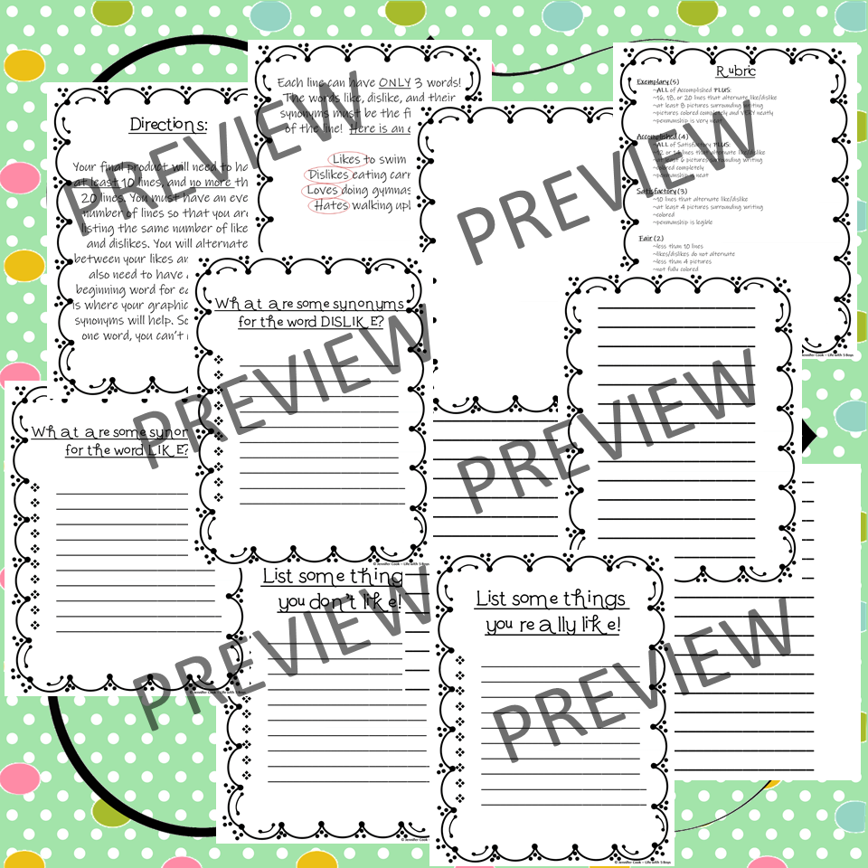 Poem Activity All About Me | Made By Teachers