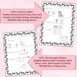 Letter to Santa Christmas Differentiated Writing for Special Education ...