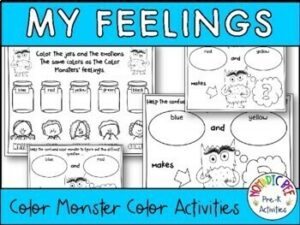 Color Monster Color Activities | Made By Teachers